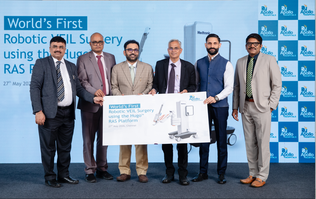 Isbitaalada Apollo Chennai waxay sameeyeen Qalliinka Kansarka Robot-ka ...